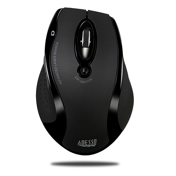 Adesso iMouse G25 Wireless Ergonomic Laser Mouse