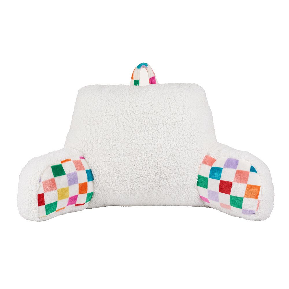 The Big One® Multi Color Checker Backrest Pillow