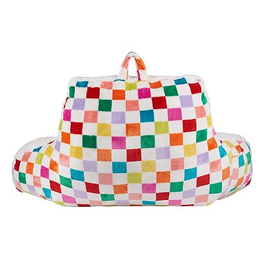 The Big One® Multi Color Checker Backrest Pillow