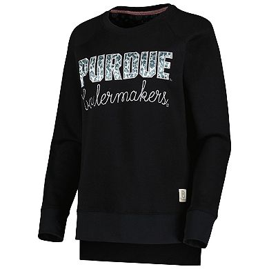 Women's Pressbox Black Purdue Boilermakers Steamboat Animal Print ...