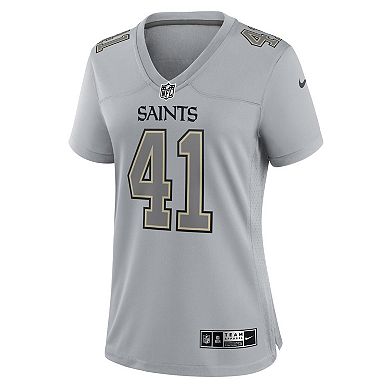Women's Nike Alvin Kamara Gray New Orleans Saints Atmosphere Fashion ...
