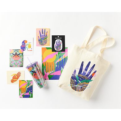 Bioworld Shyama Kuver "Abstract Hand" Asian American Native Hawaiian ...