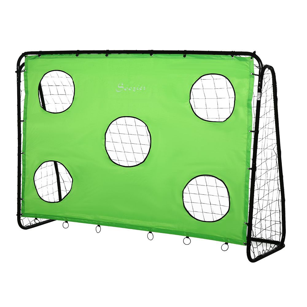 Soocer Goal Target Goal Indoor Backyard With All Weather Polyester Net ...
