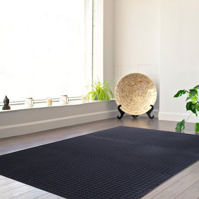 72/ 209 Sq Ft Eva Foam Floor Mat Interlocking Booth Exercise Gym ...