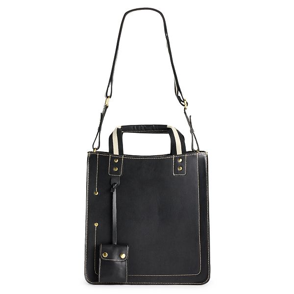 AmeriLeather Legacy Leather Magazine Tote Bag