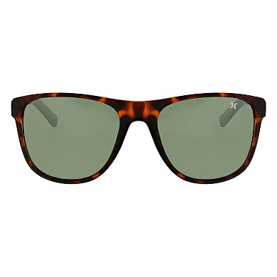 Men's Hurley Sun Zone 56mm Rounded Square Polarized Sunglasses