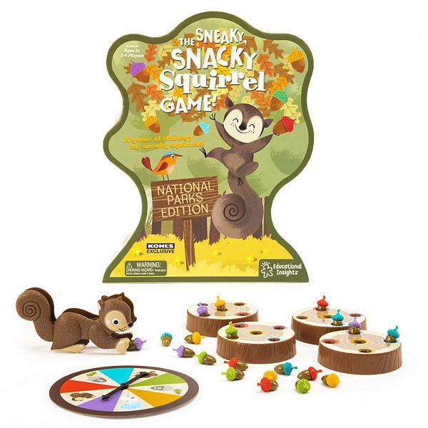 Learning Resources The Sneaky Snacky Squirrel Game National Parks ...