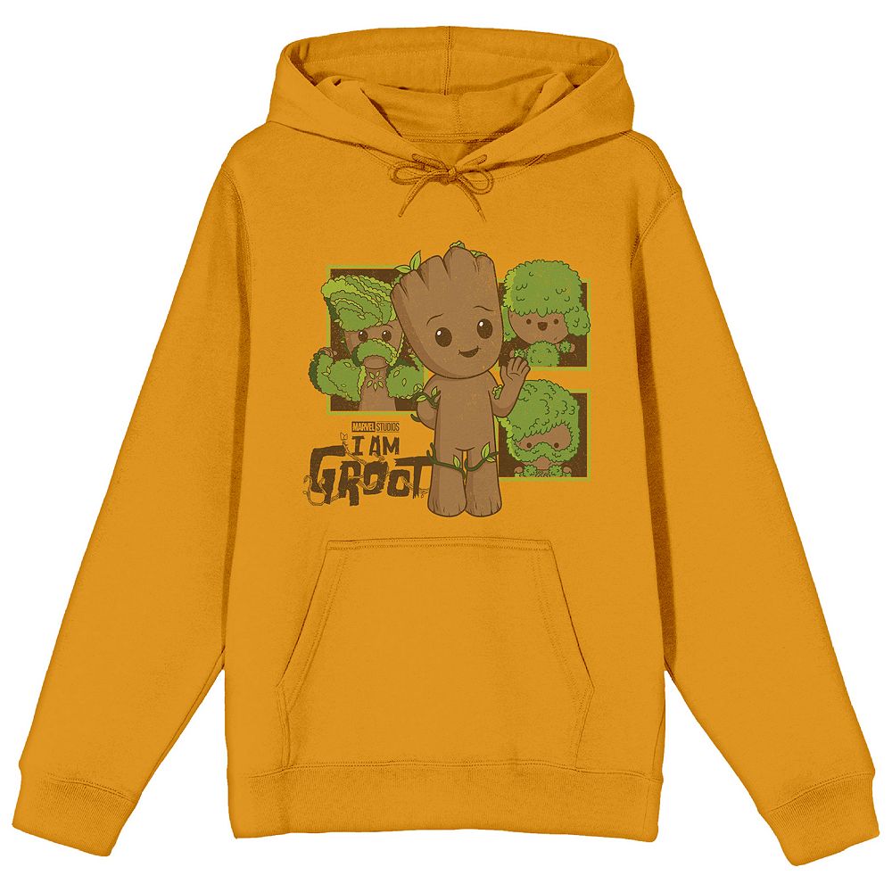 Men's I Am Groot Mossy Hairdos Hoodie