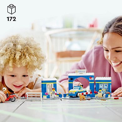 LEGO City Police Station Chase 60370 Building Toy Set