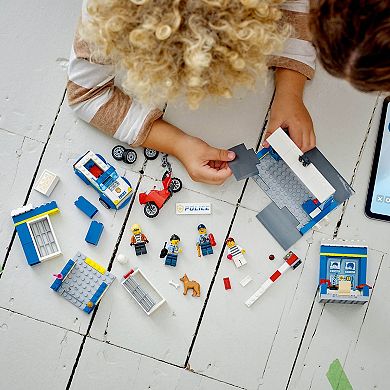 LEGO City Police Station Chase 60370 Building Toy Set