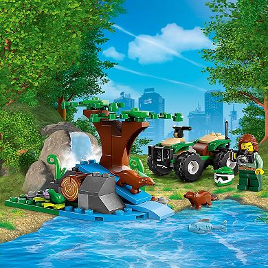 LEGO City ATV and Otter Habitat 60394 Building Toy Set