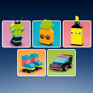 Lego Classic Creative Neon Fun 11027 Building Toy Set (333 Pieces)
