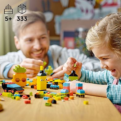 Lego Classic Creative Neon Fun 11027 Building Toy Set (333 Pieces)