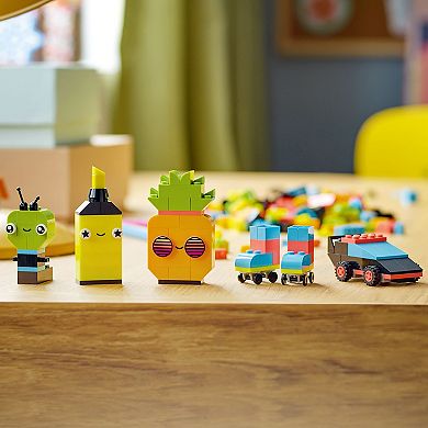 Lego Classic Creative Neon Fun 11027 Building Toy Set (333 Pieces)