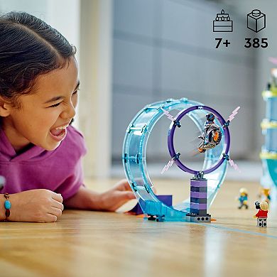 Lego City Ultimate Stunt Riders Challenge 60361 Building Toy Set (385 ...