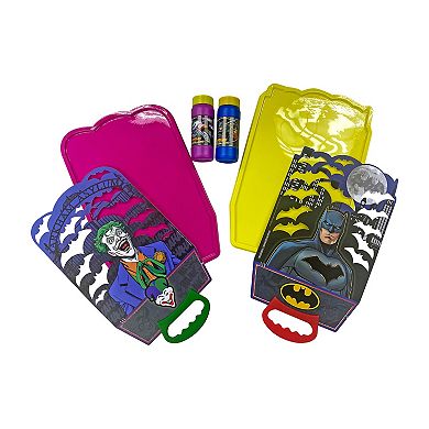 What Kids Want Large Batman Bubble Wands & Bubble Bottles