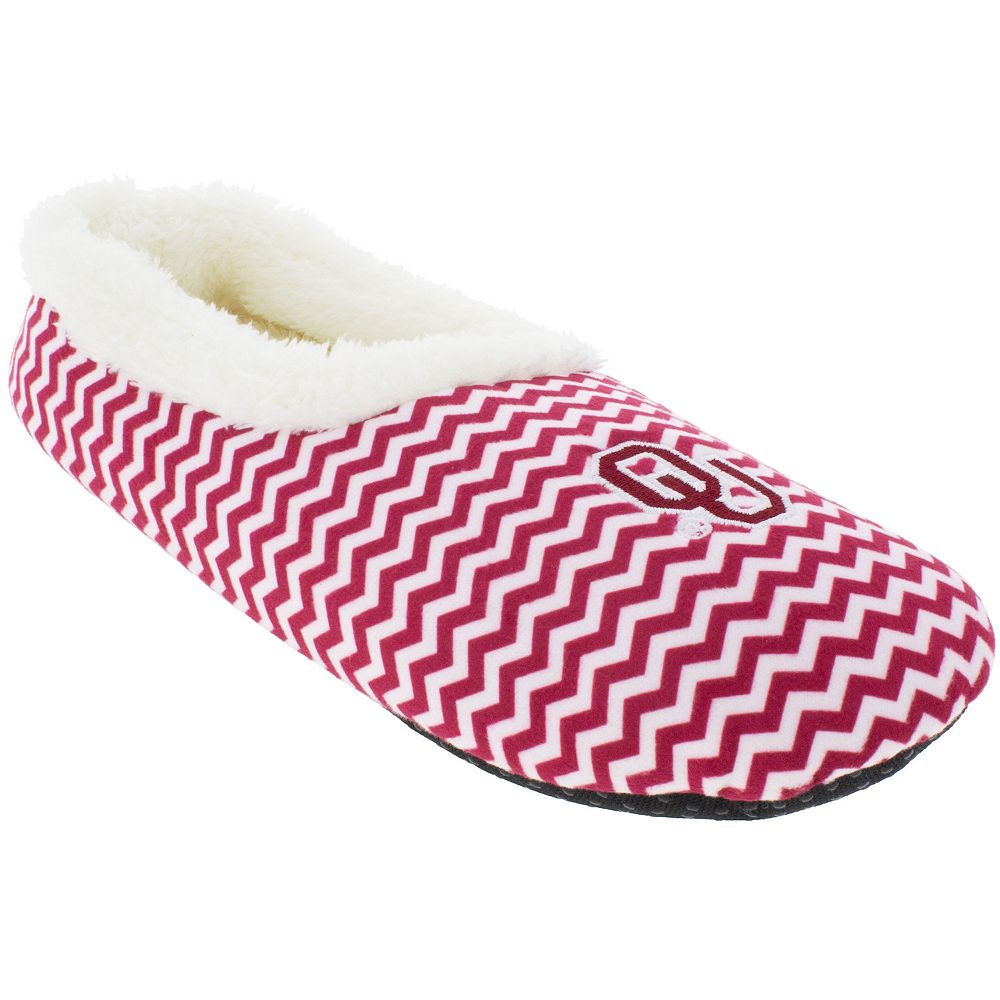 Oklahoma Sooners Women's Chevron Slippers