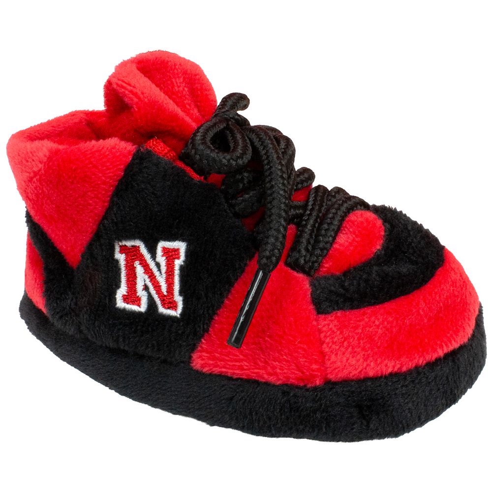 Nebraska Cornhuskers Cute Sneaker Baby Slippers