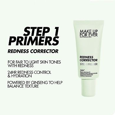 MAKE UP FOR EVER Mini Step 1 Primer Color Corrector 24HR Redness ...