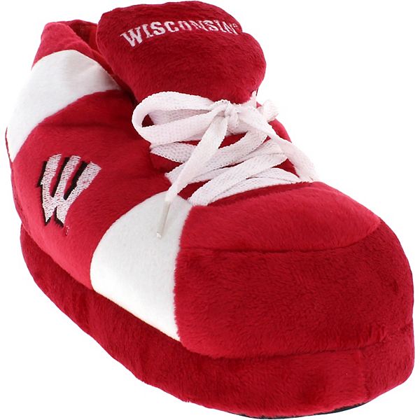 Unisex Wisconsin Badgers Original Comfy Feet Sneaker Slippers