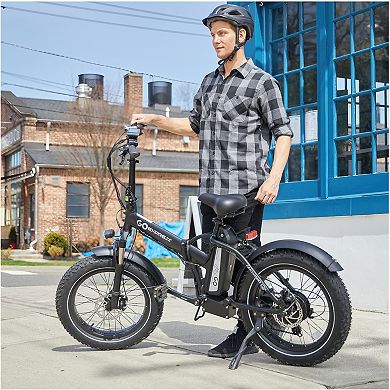 GoPowerBike GoExpress Fat Tire Foldable Electric Bike