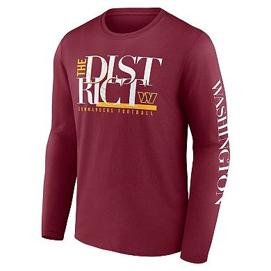 Men's Fanatics Branded Burgundy Washington Commanders Hometown ...