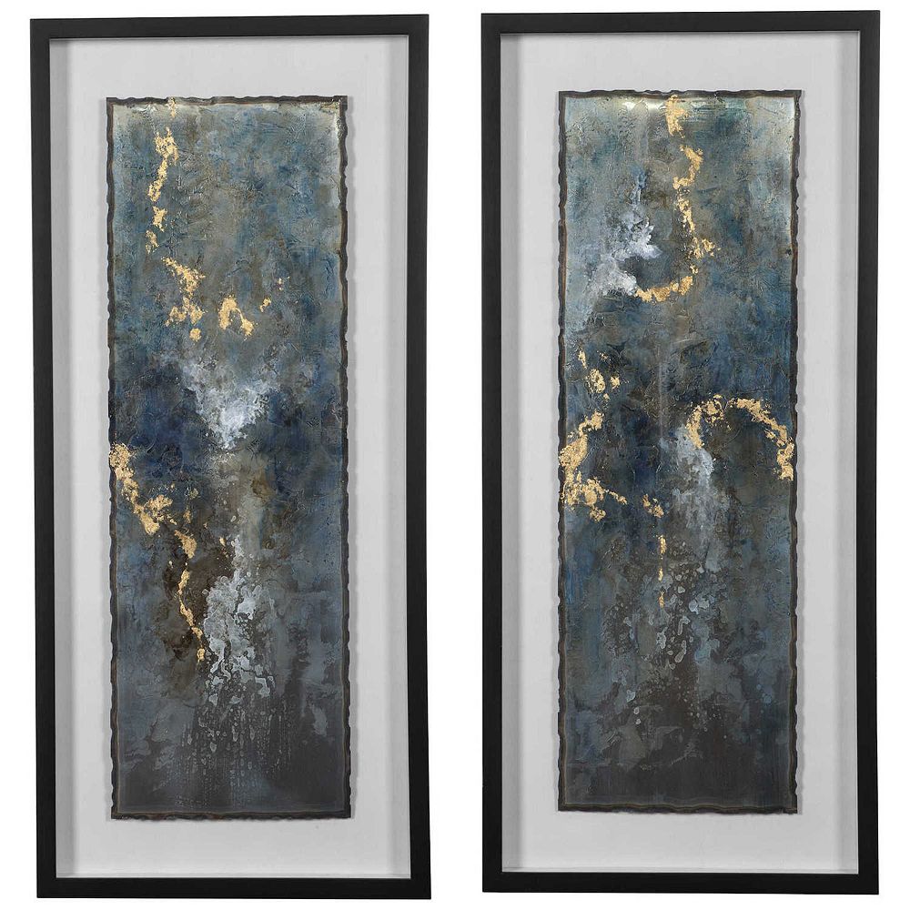 Abstract Framed Wall Art 2-piece Set