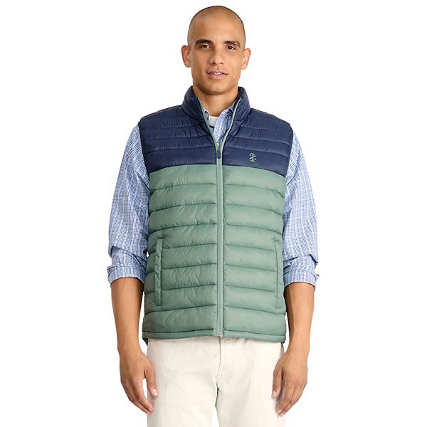 Men's IZOD Colorblock Puffer Vest