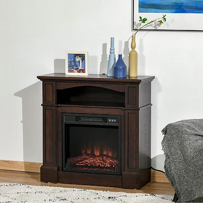 Kohl's electric fireplace tv stand store