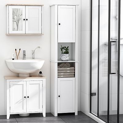 Tall bathroom storage tower store