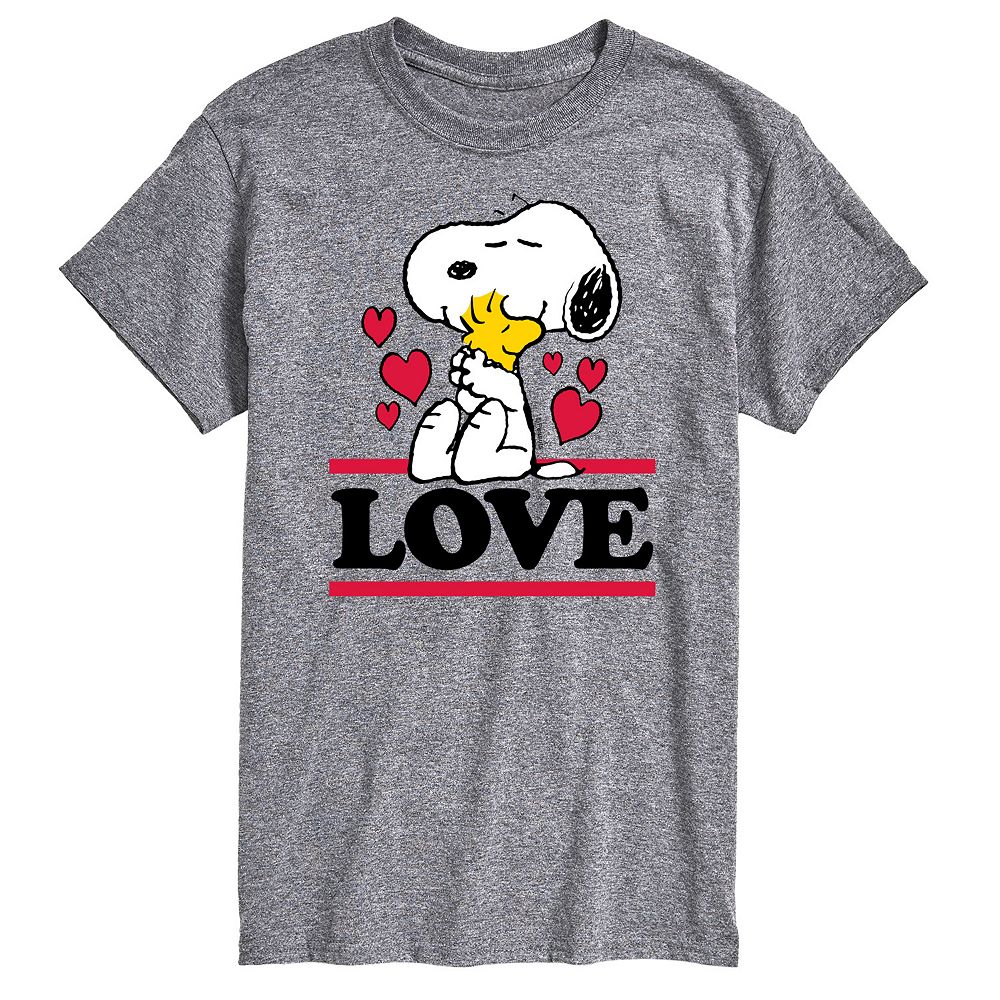 Big & Tall Peanuts Love Snoopy Tee