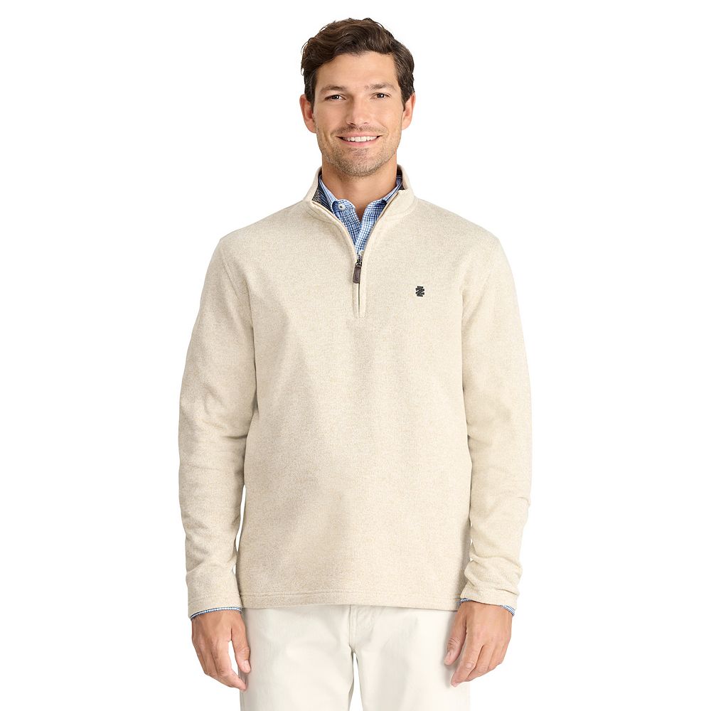Men's IZOD Fleece Quarter-Zip Sweater