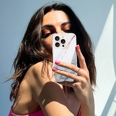 Love Ellie Marble Creme Apple iPhone Case for 14 Pro / 14 / 13 Pro / 13