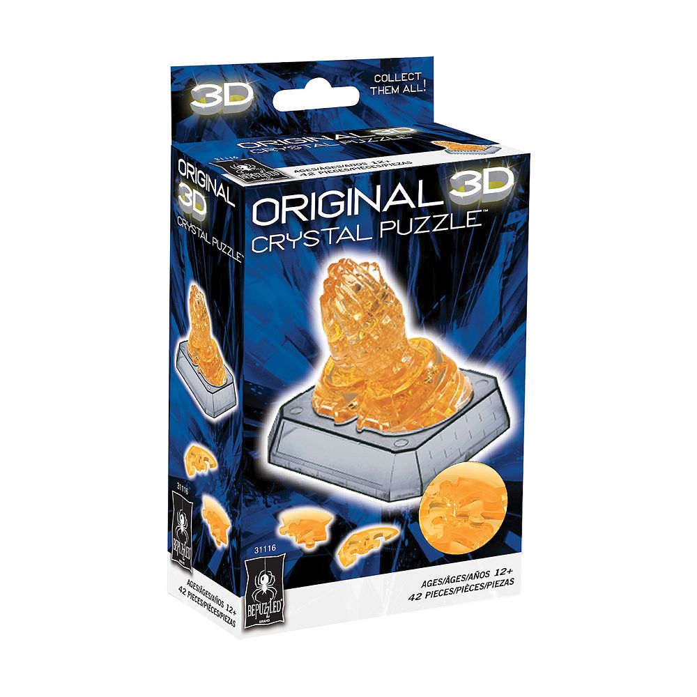 BePuzzled Praying Hands Standard Crystal Puzzle