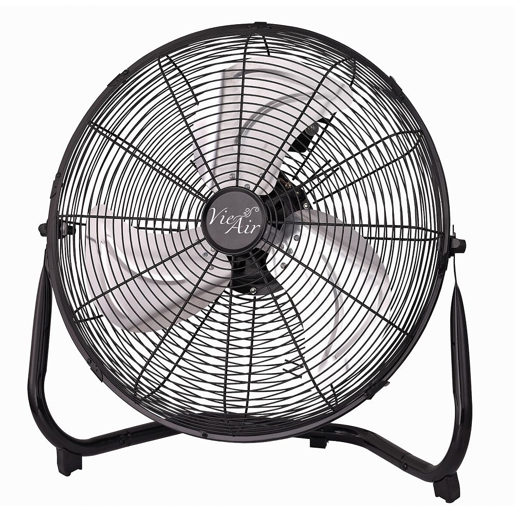 Vie Air 14 Inch Industrial High Velocity Heavy Duty Metal Floor Fan ...