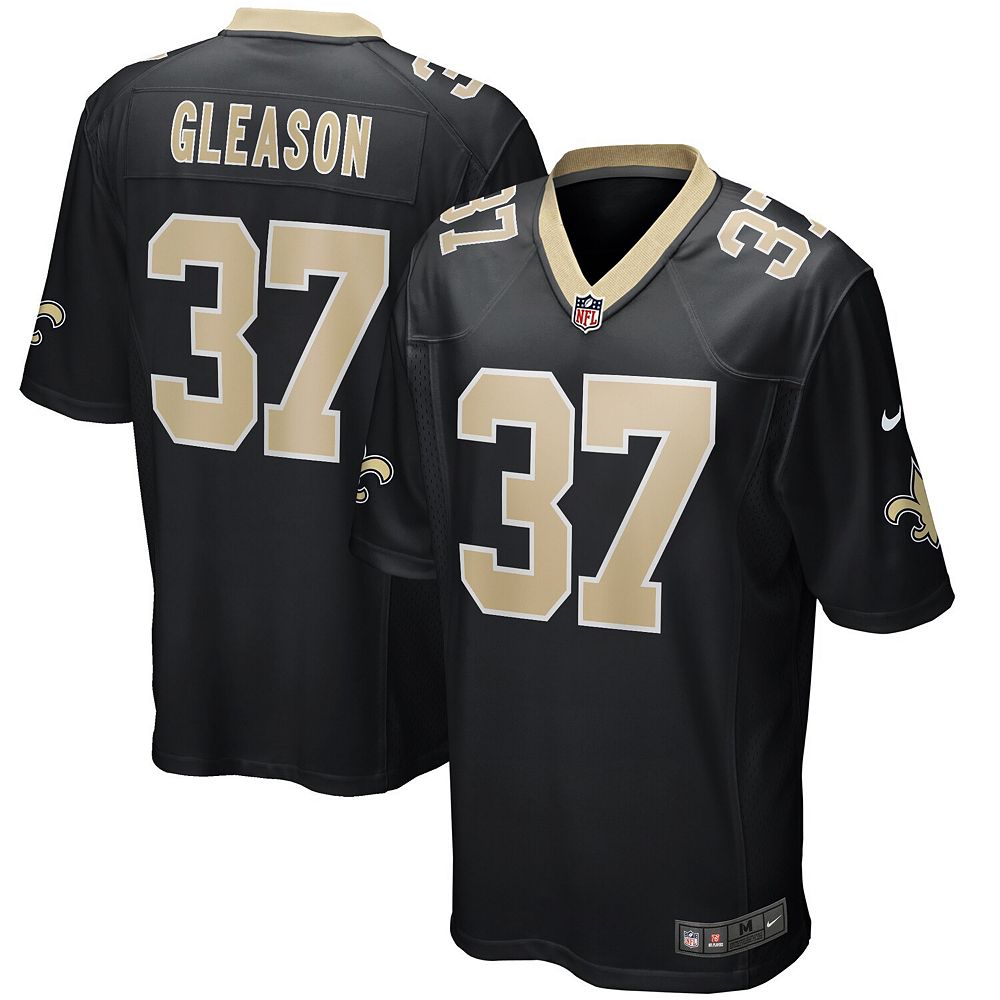 Men's Nike Steve Gleason Black New Orleans Saints Game Retired Player ...