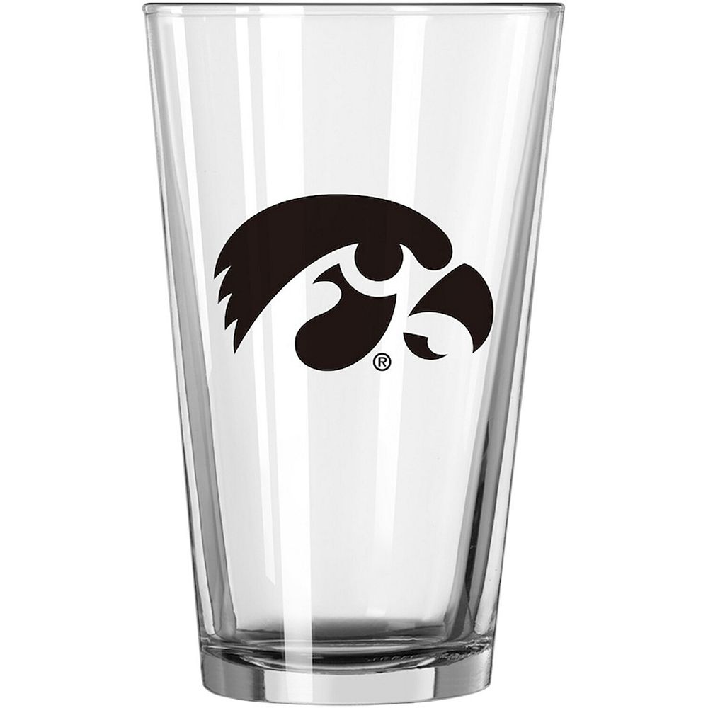 Iowa Hawkeyes 16oz. Team Wordmark Game Day Pint Glass