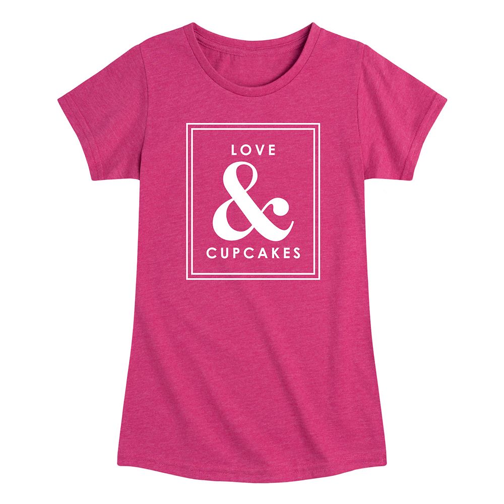 Girls 7-16 Love And Cupcakes Tee