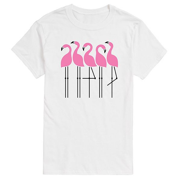Big & Tall Flamingos Tee