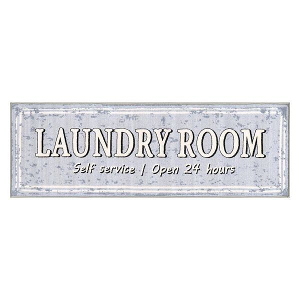 nuLoom Graphic Machine Washable Laundry Mat