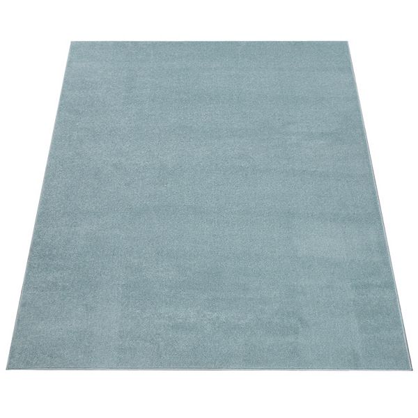 Solid Low-Pile Rug for Living Room in Plain Colors