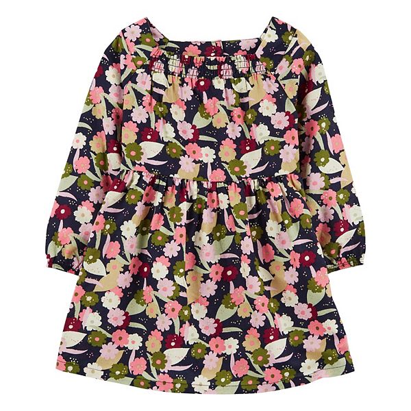 Toddler Girls Carter's Floral Twill Dress