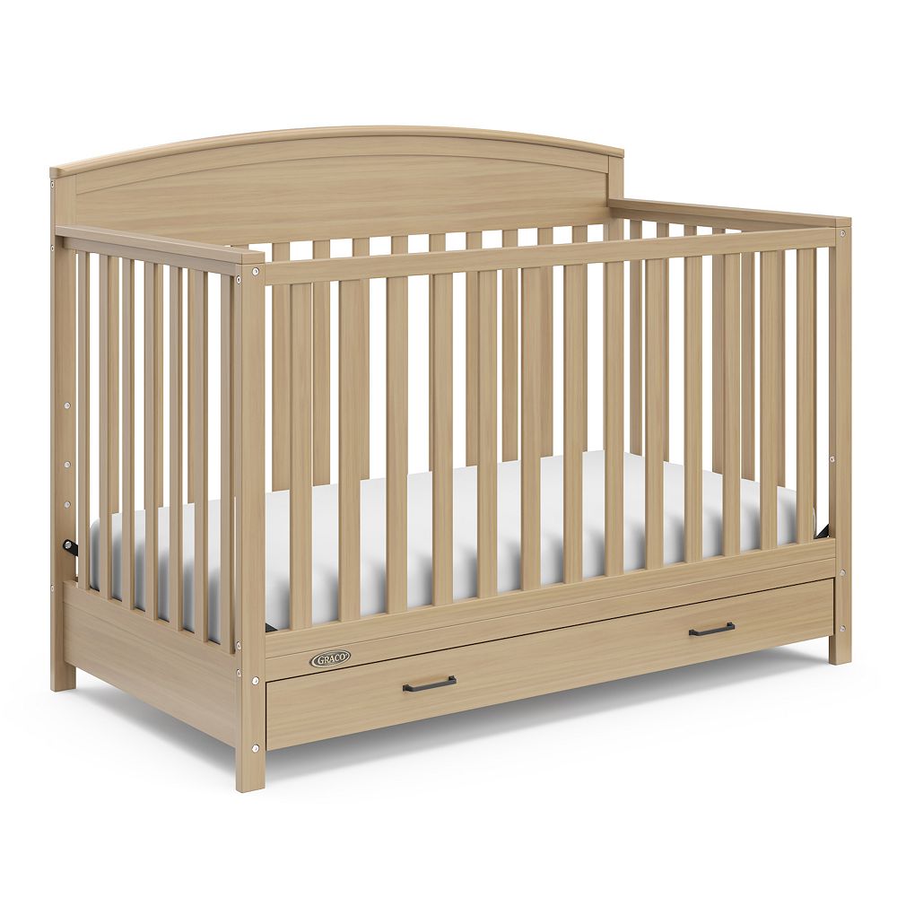 Graco Benton 5-in-1 Convertible Crib with Drawer - Espresso
