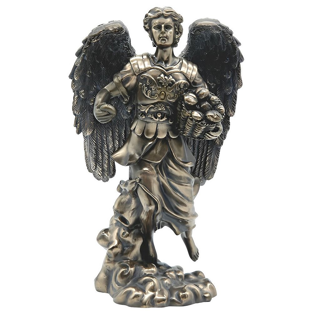 FC Design 12"H Bronze Archangel Barachiel Statue Guardian Angels Holy ...
