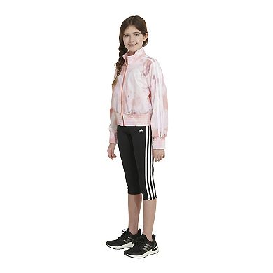Girls 7-16 adidas Tricot Printed Track Jacket