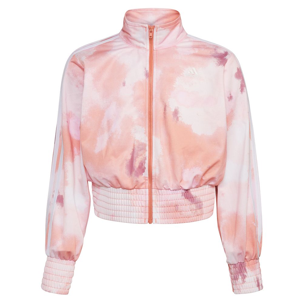 Girls 7-16 adidas Tricot Printed Track Jacket