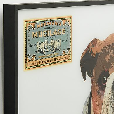 Empire Art Direct Men's Best Bully Collage Framed Wall Art