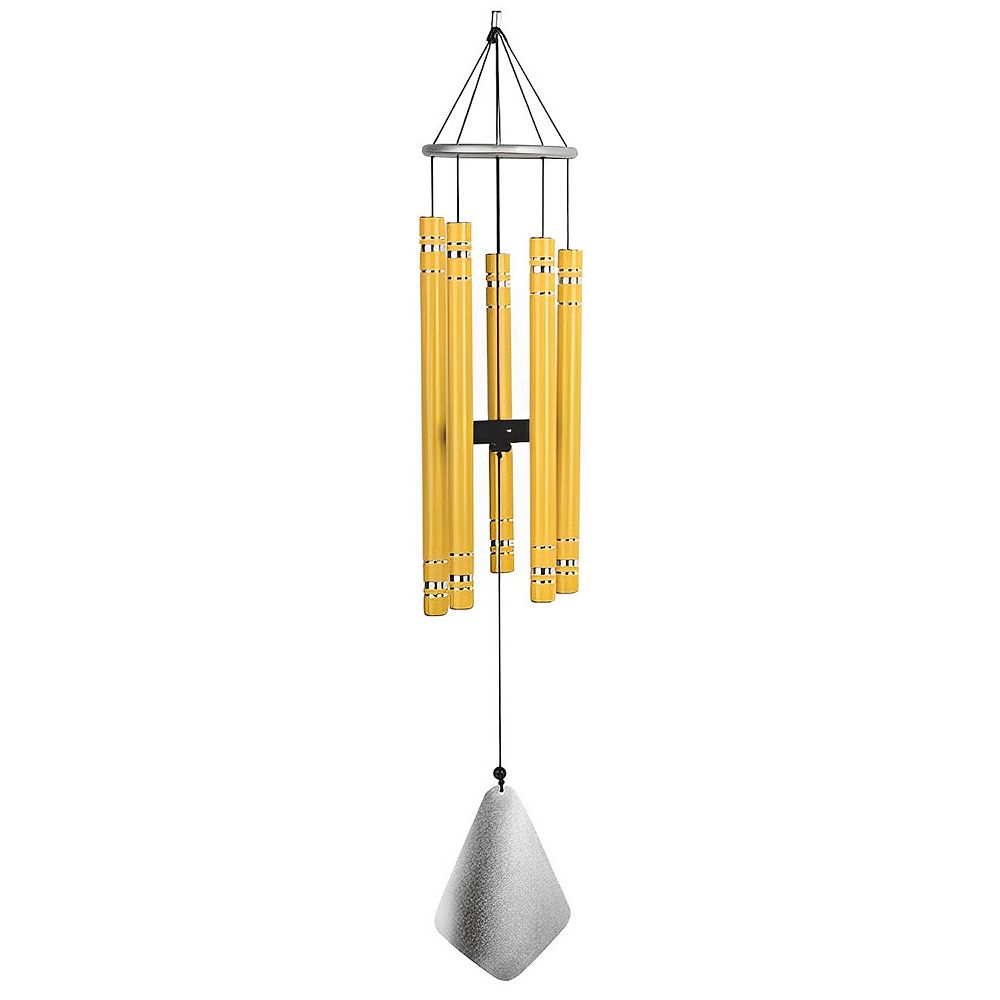 FC Design 36" Long Tuned Wind Chime Traditional Yellow Tube Perfect ...