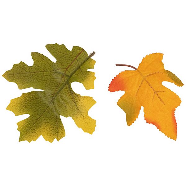 10-Piece Fall Harvest Artificial Acorns and Maple Leaves Decoration Set