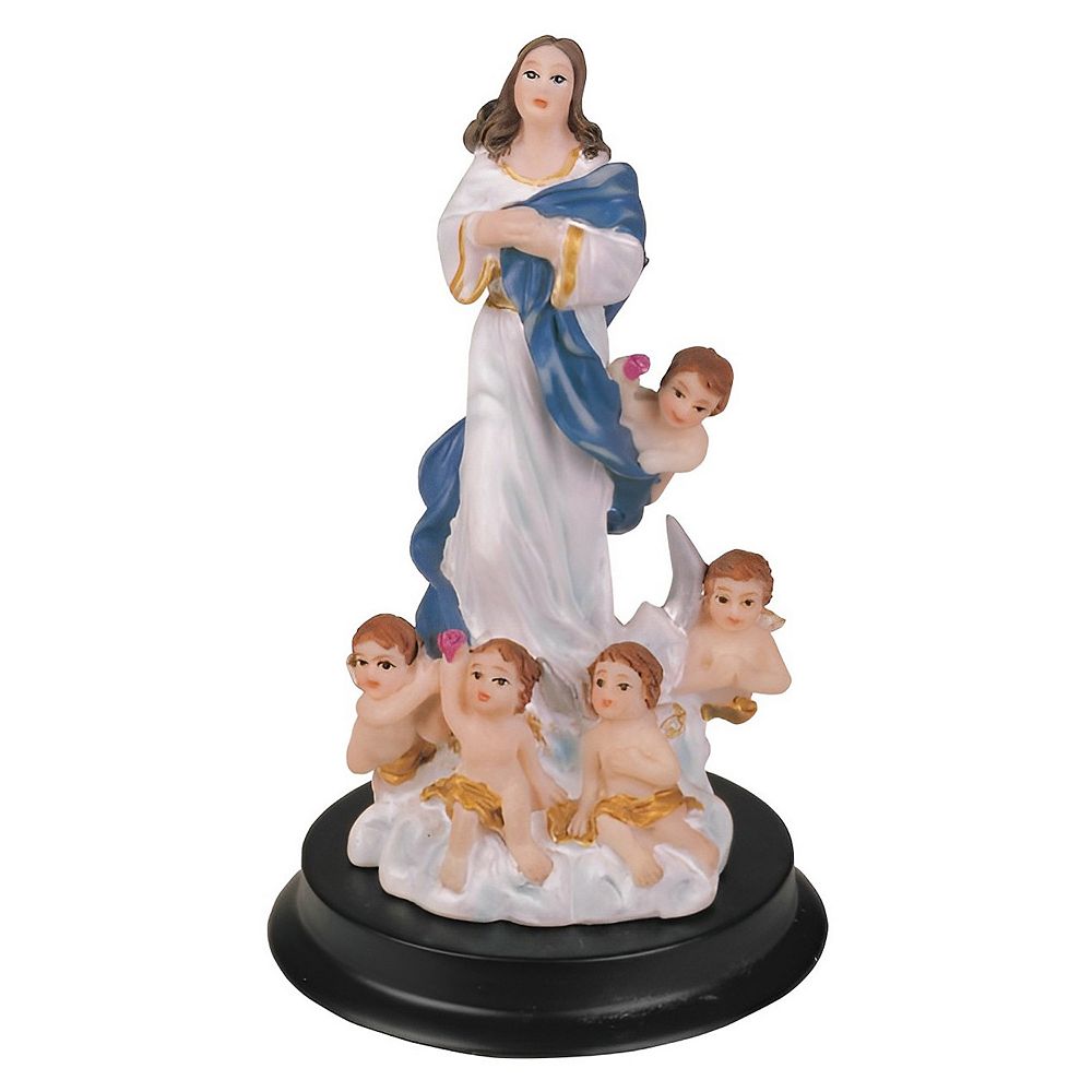 FC Design 5"H Immaculate Conception Virgin Mary with Angels Holy ...